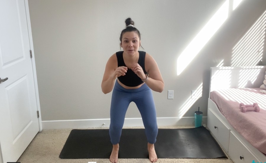Spring Challenge: 10/10/10 with Vikki - Part 2 - Tuck Barre & Yoga